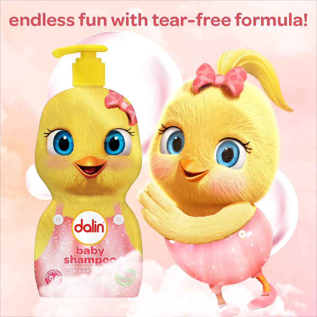 Dalin Shampoo Chick Bottle 500ml – Dalin Baby Care
