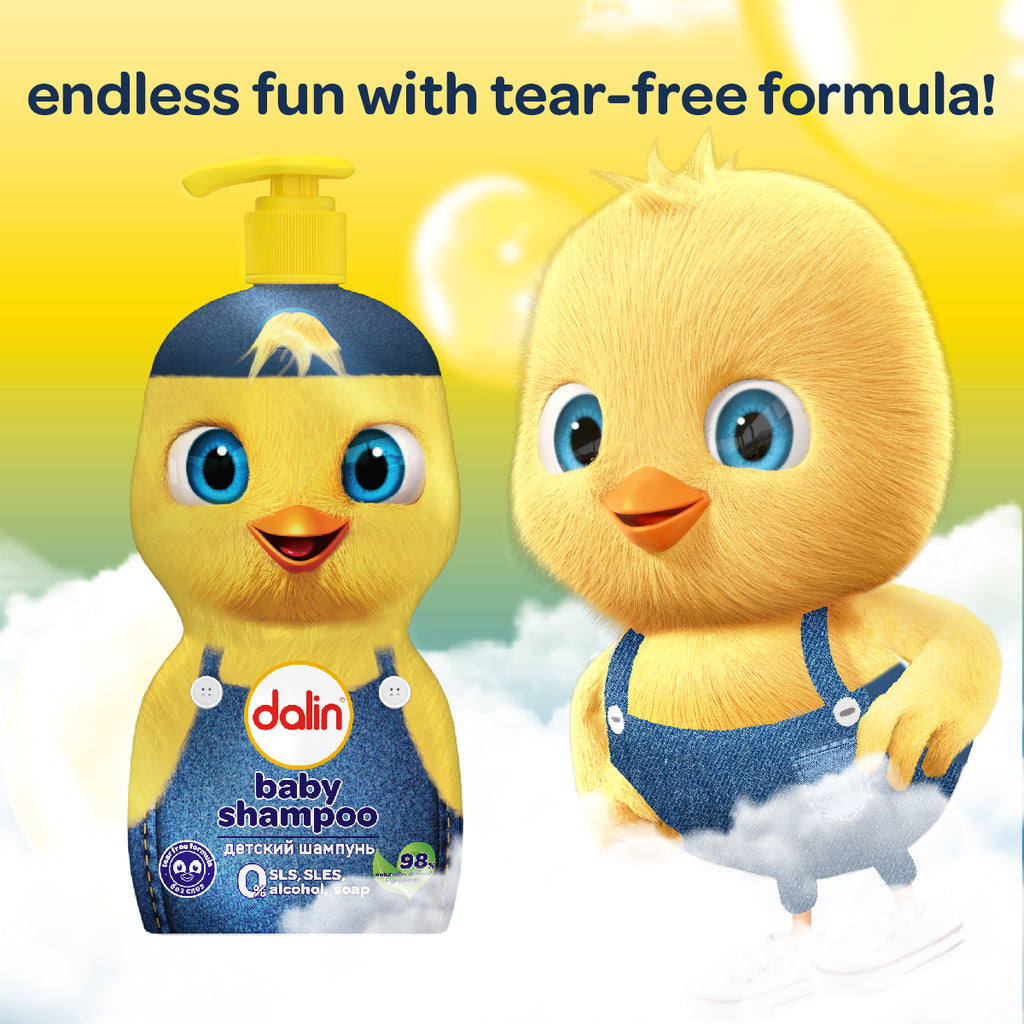 Dalin Shampoo Chick Bottle 500ml – Dalin Baby Care