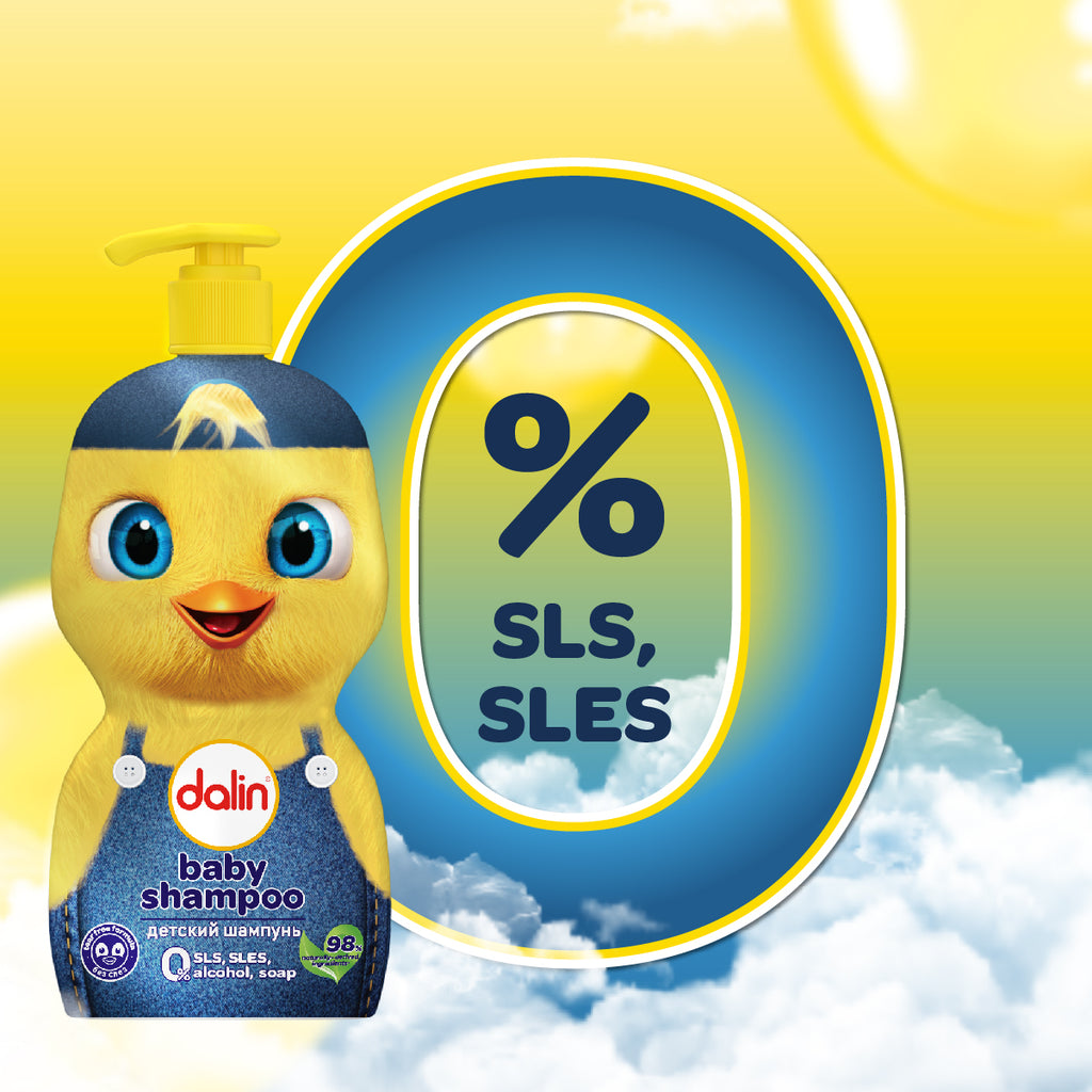 Dalin Shampoo Chick Bottle 500ml – Dalin Baby Care