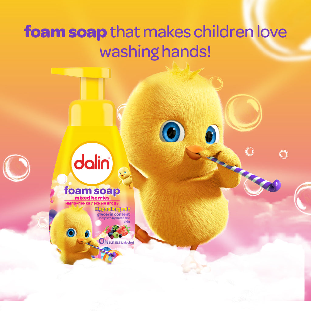 Dalin Foam Soap Forest Fruit 200ml – Dalin Baby Care
