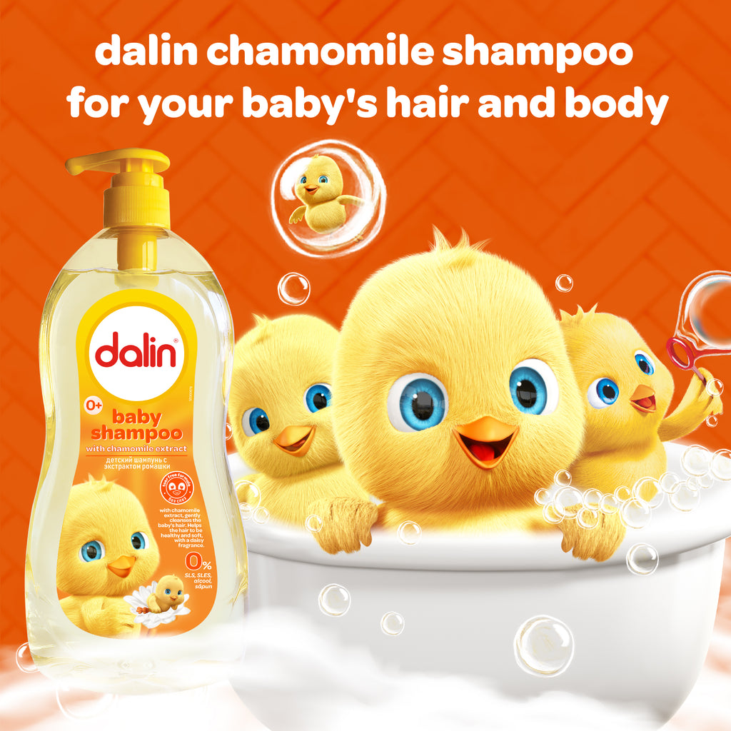 Dalin Shampoo Chamomile 700ml – Dalin Baby Care