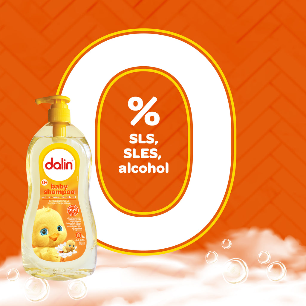 Dalin Shampoo Chamomile 700ml – Dalin Baby Care
