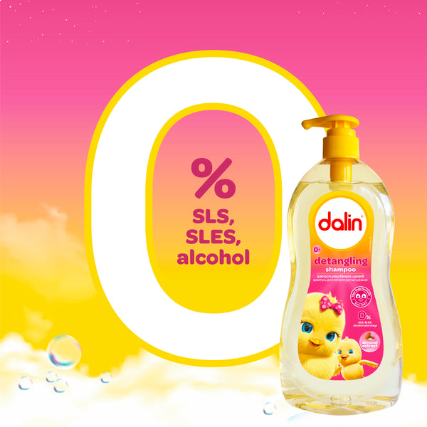 Dalin Shampoo Detangler 700ml – Dalin Baby Care